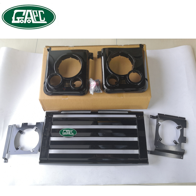 Defender 90 110 Black Front Grille - Land Rover & Jaguar Parts ...