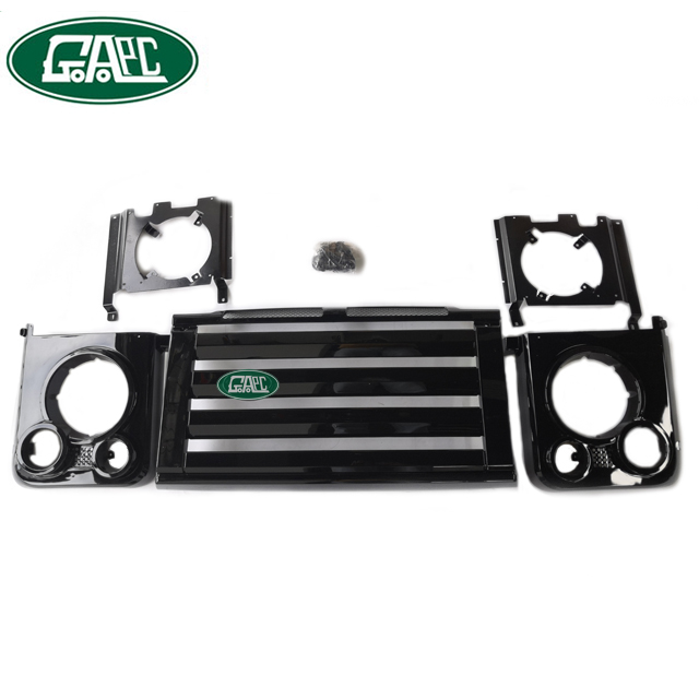 Defender 90 110 Black Front Grille - Land Rover & Jaguar Parts ...