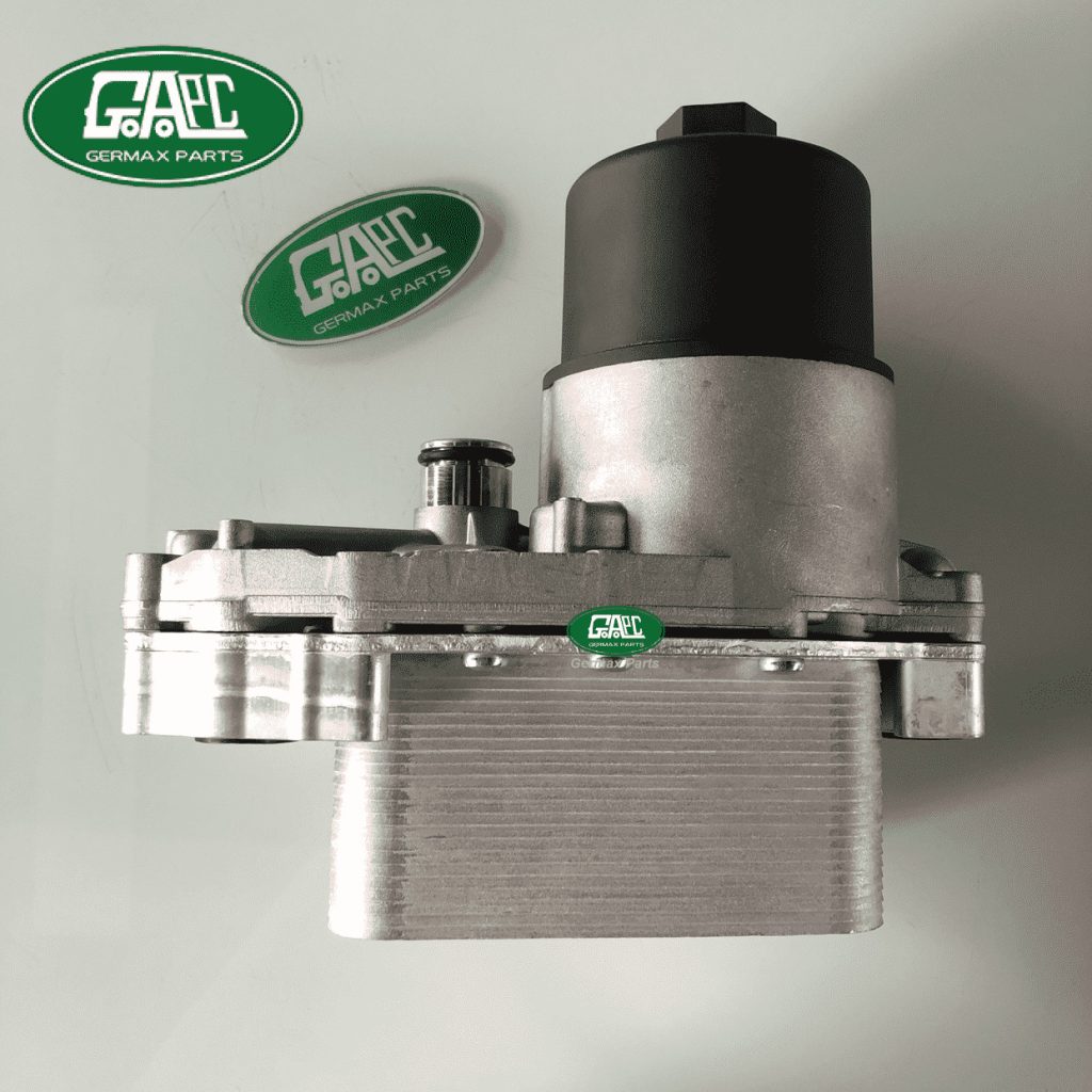 Oil Cooler Assembly LR040738 LR013149 5989070371 - Land Rover & Jaguar ...