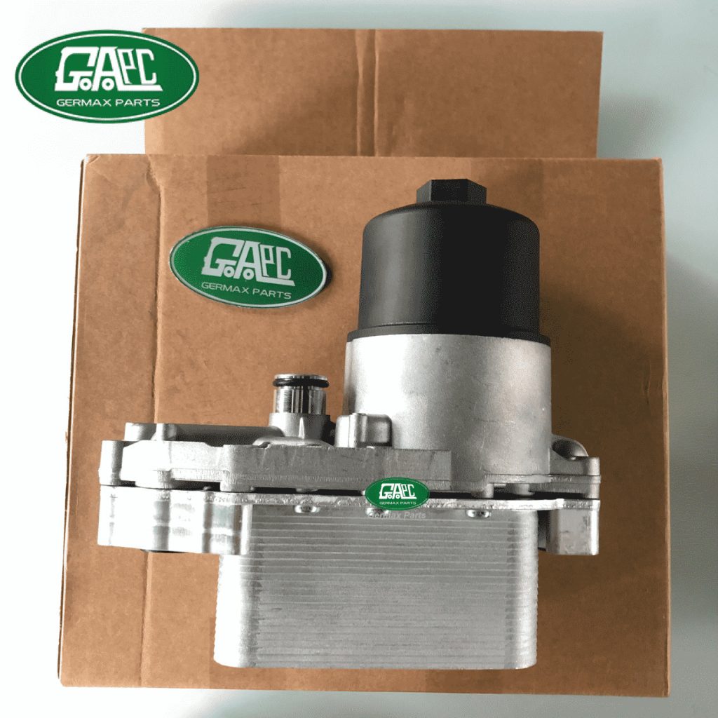 Oil Cooler Assembly LR040738 LR013149 5989070371 - Land Rover & Jaguar ...