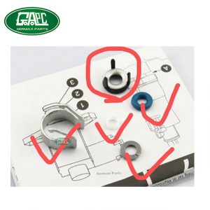 Fuel Injector Repair Kits LR037089 LR020028 C2P16490 - Land Rover ...