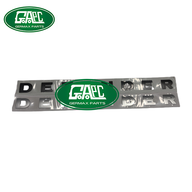 Hood Mark Land Rover Defender Black / Silver - Land Rover & Jaguar ...