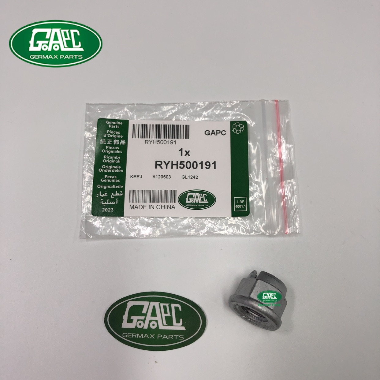 Rear Upper Control Arm Bolt Nut RYH500191 - Land Rover & Jaguar Parts ...