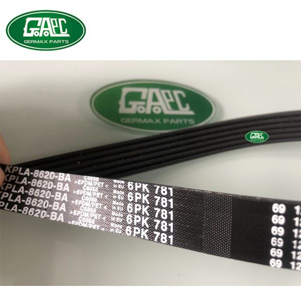 Fan Belt LR123070 6PK781 KPLA8620BA KPLA-8620-BA - Land Rover & Jaguar ...