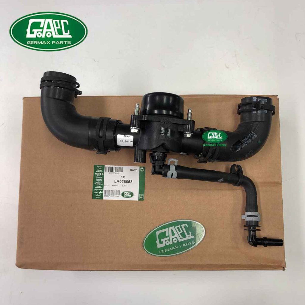 Thermostat Water Outlet LR036058 CK5Q8594AB GL2604 - Land Rover ...