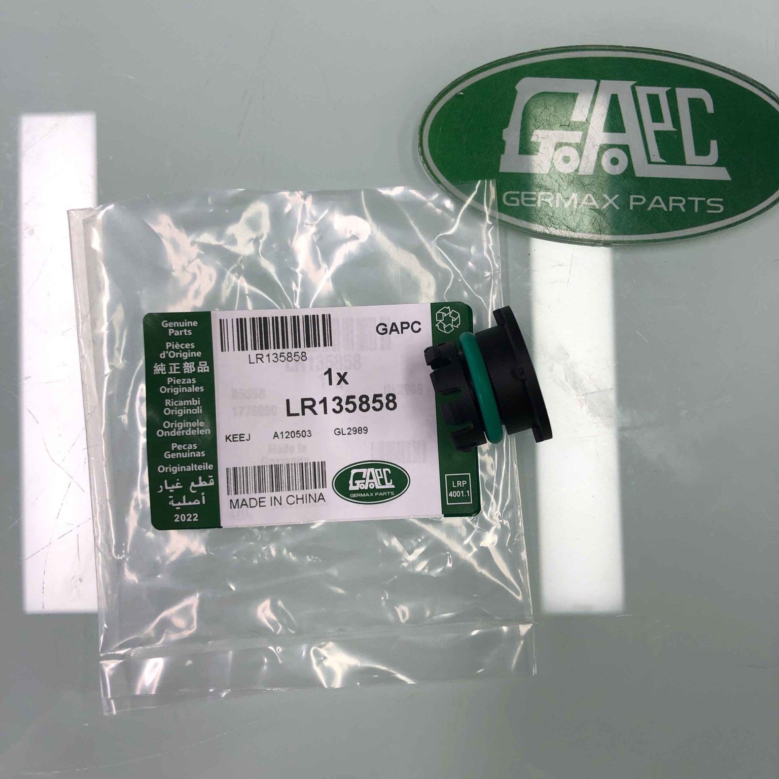 Crankshaft Front Cap Plug LR135858 LR091801 LR1166… - Land Rover ...