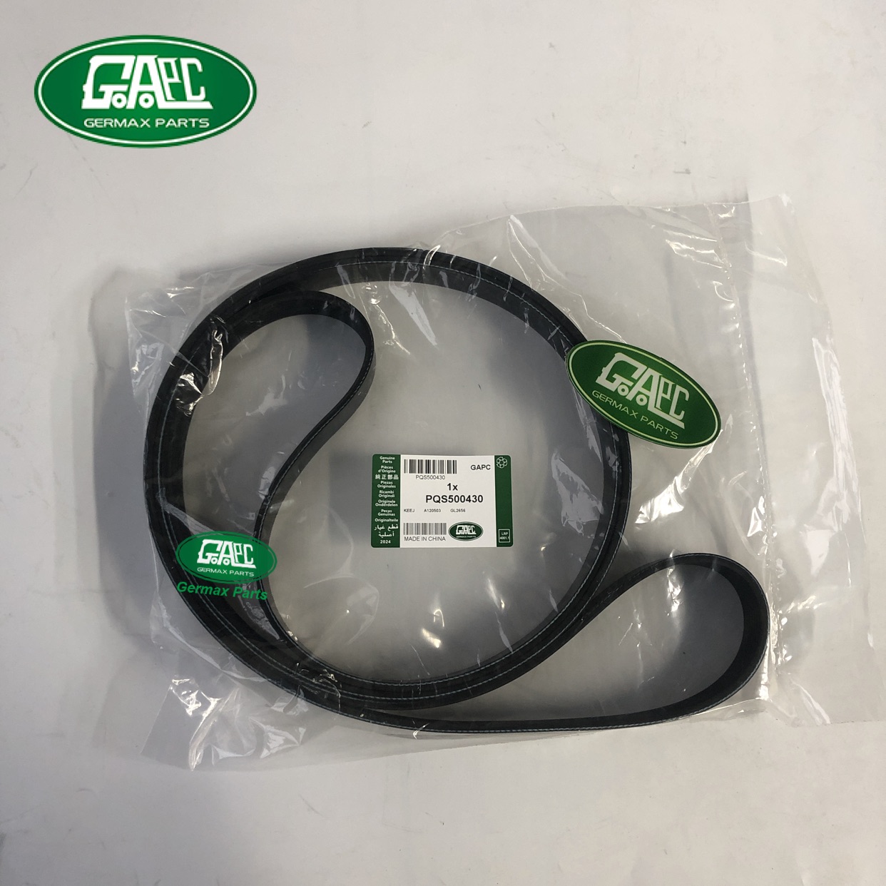 Drive Belt PQS500430 8PK2512 - Land Rover & Jaguar Parts Manufacturer ...
