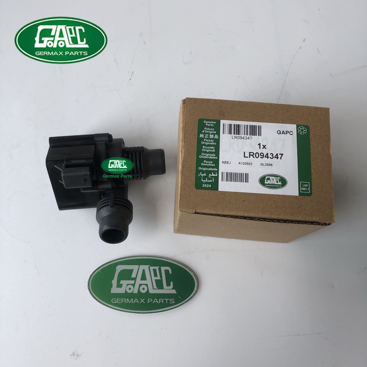 Engine Auxiliary Water Pump LR094347 J9C5220 - Land Rover & Jaguar ...