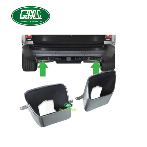 Exhaust Pipe LR105878 Left LR105877 Right - Land Rover & Jaguar Parts ...