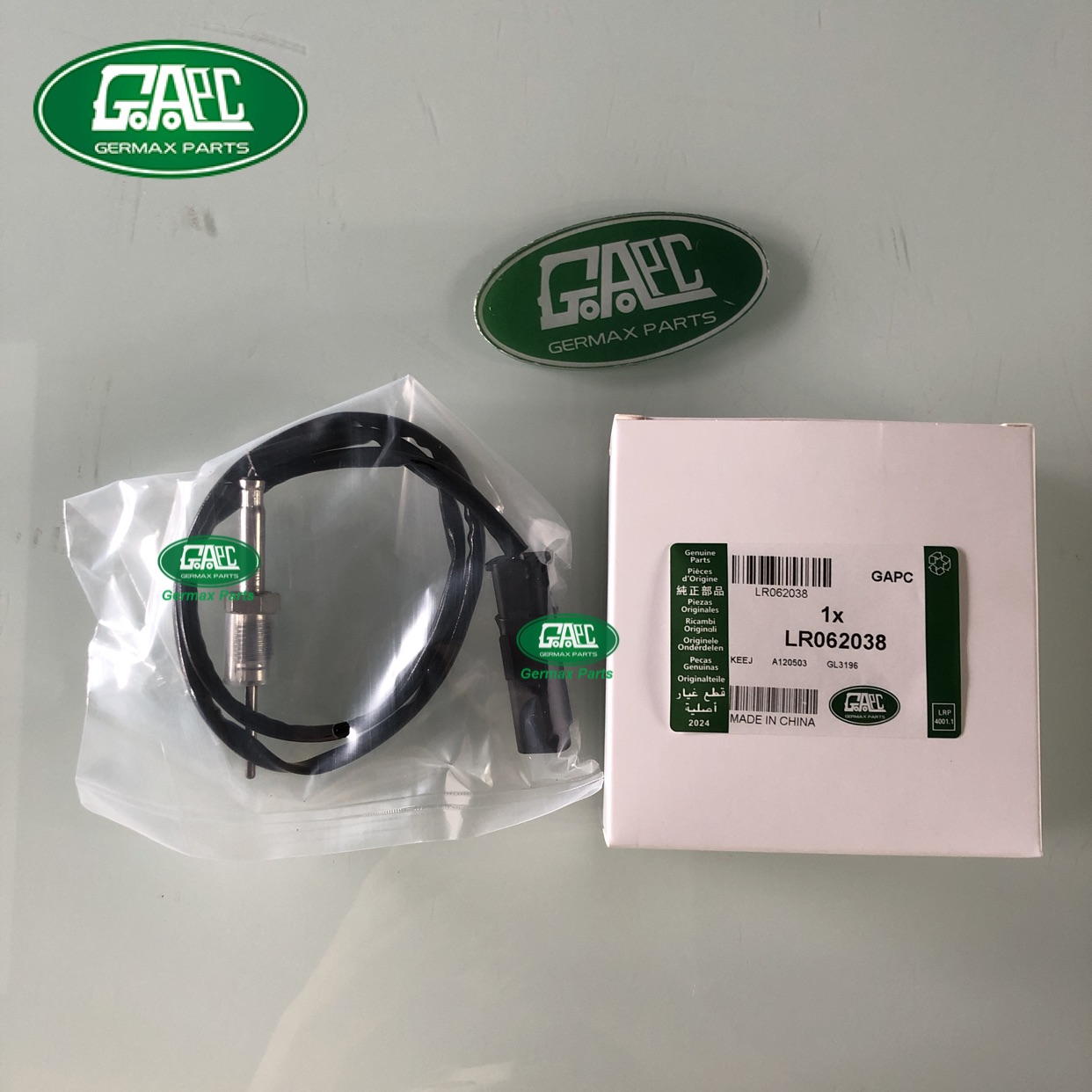 Exhaust Gas Temperature Sensor LR062038 Rear - Land Rover & Jaguar ...