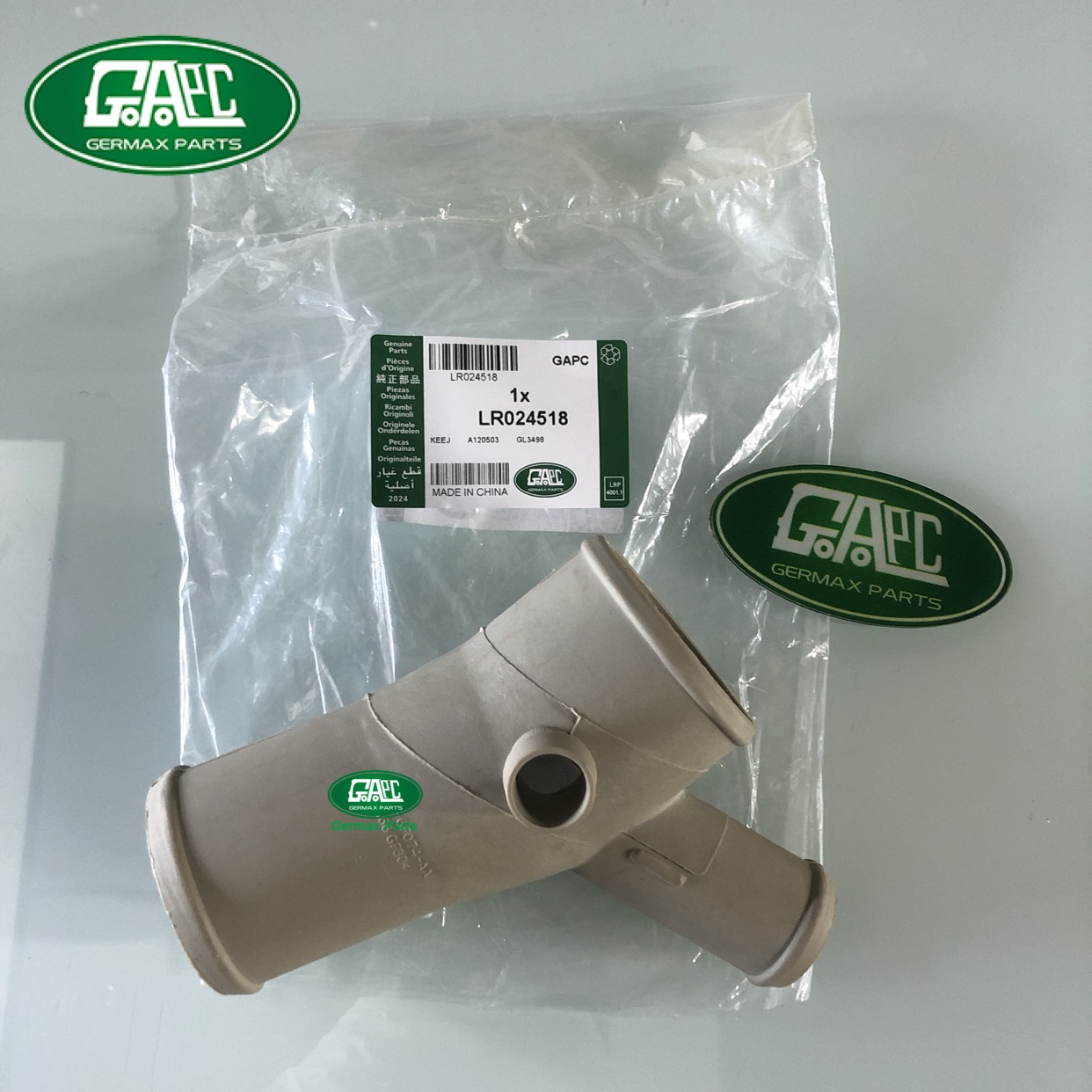 Intercooler Hose Air Tube LR024518 GL3498 - Land Rover & Jaguar Parts ...