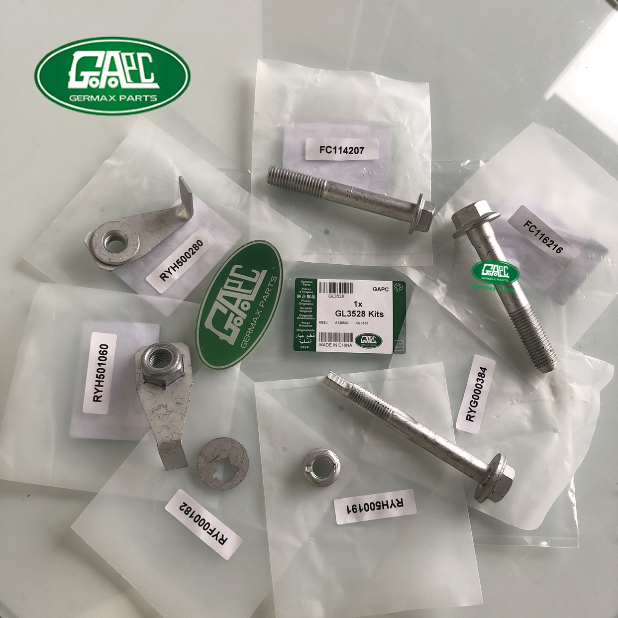 Control Arm Bolt Kits RYG000384 FC114207 FC116216 - Land Rover & Jaguar ...