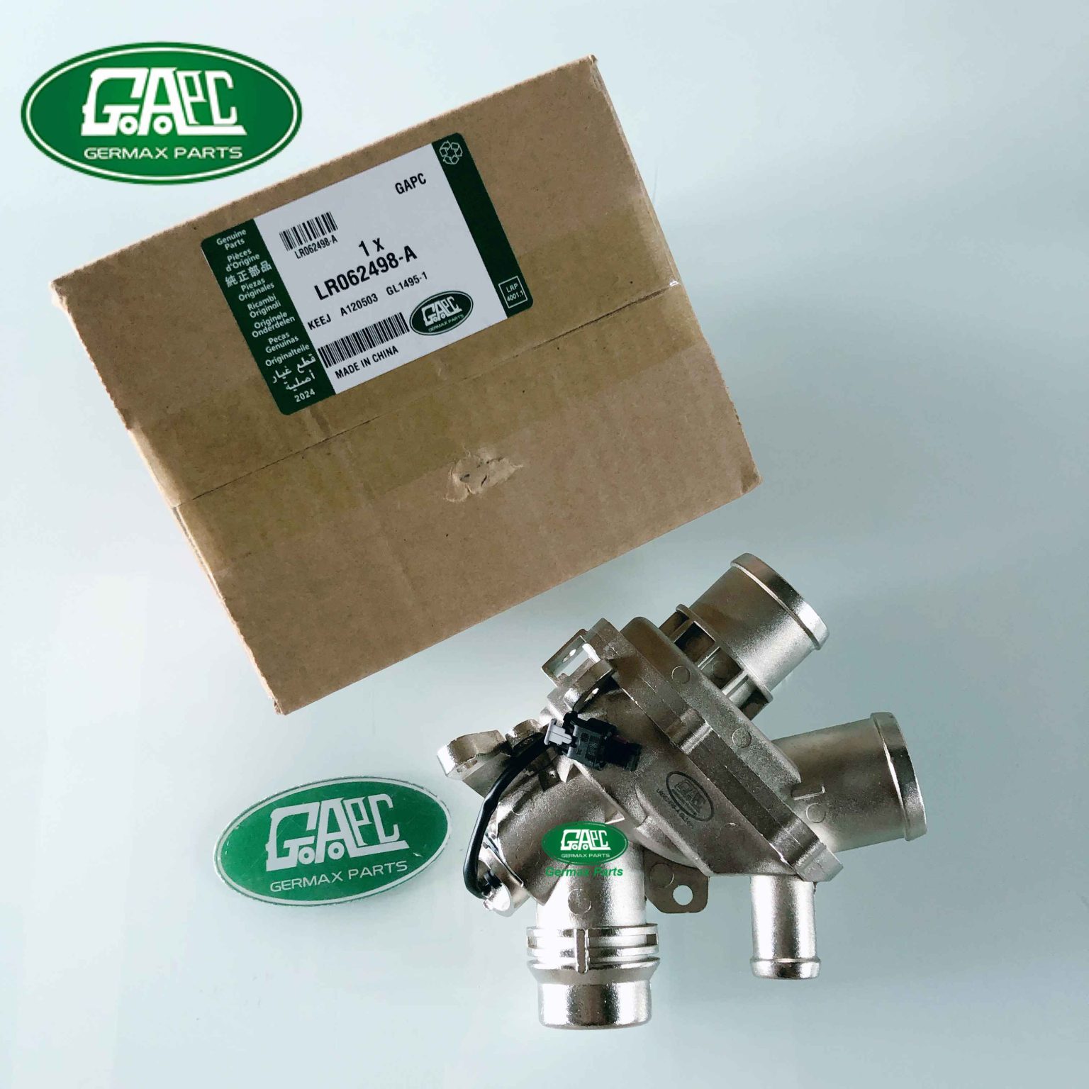 3.0L V6 LR062498-A LR069809-A Aluminum Thermostat - Land Rover & Jaguar ...