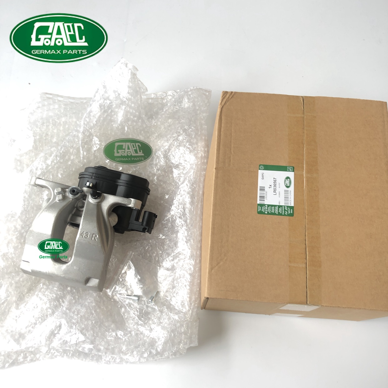 Brake Caliper with Motor LR036568 LR036573A Left - Land Rover & Jaguar ...