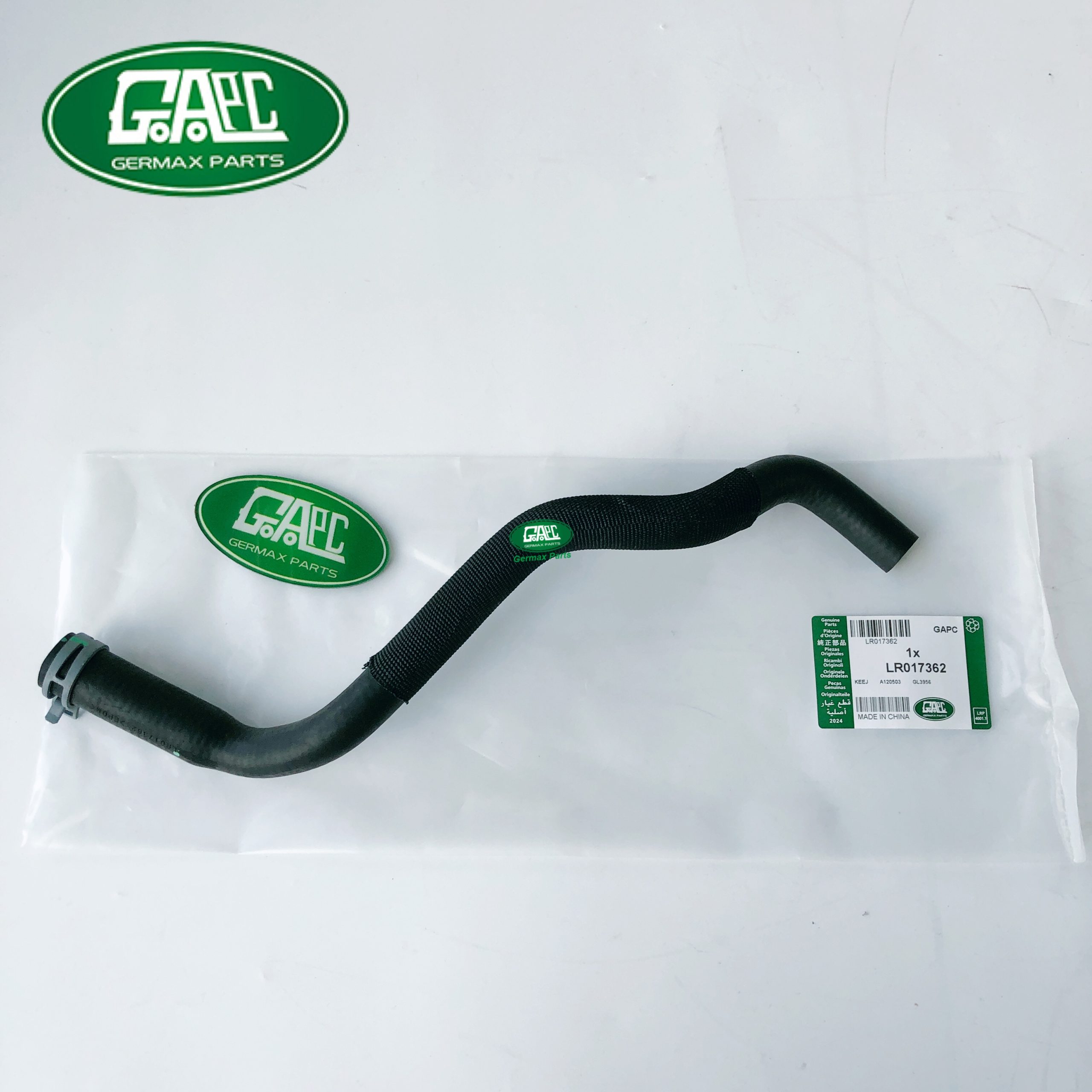 Engine Coolant Radiator Hose LR017362 GL3956 - Land Rover & Jaguar ...