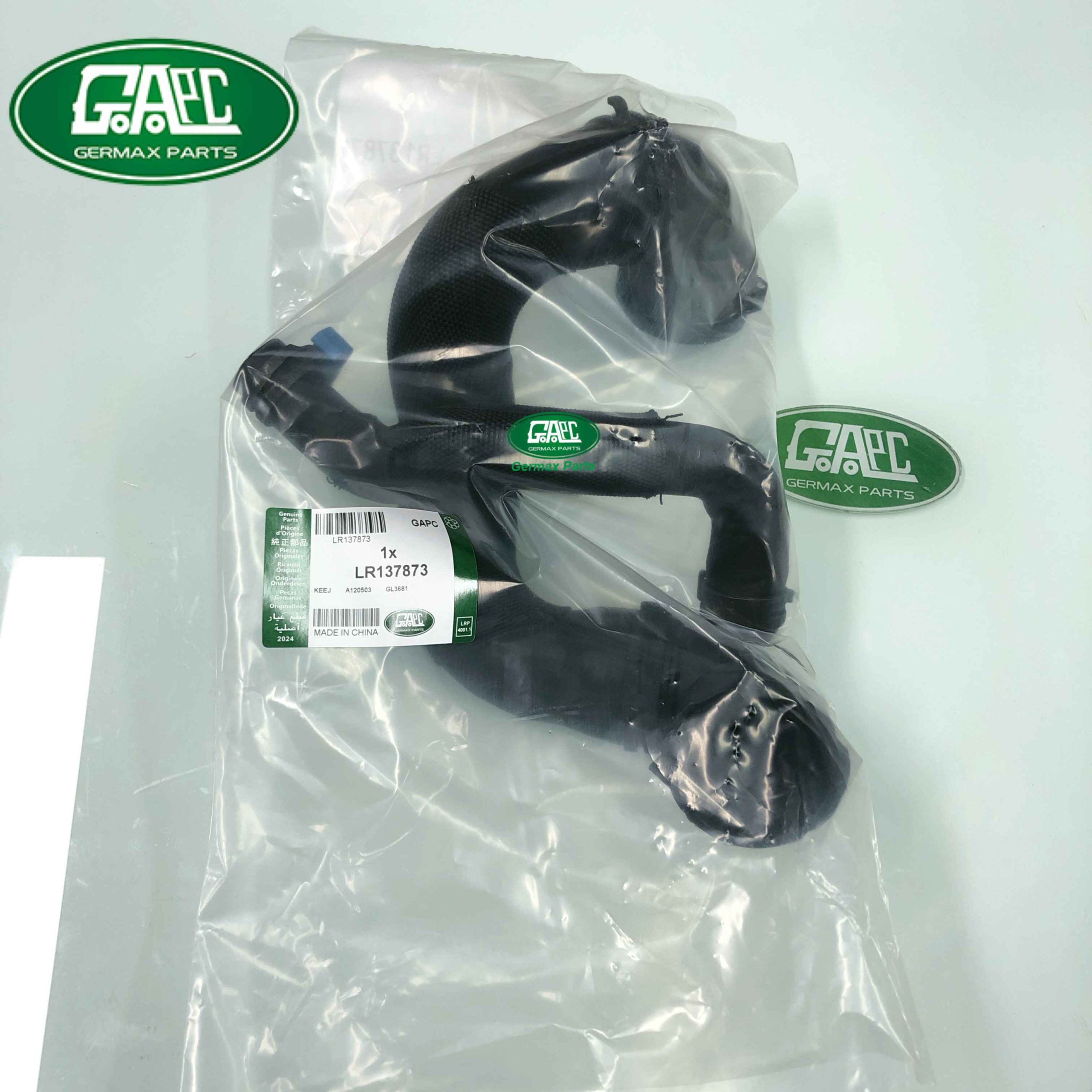 Radiator Hose LR137873 LR123075 Range Rover - Land Rover & Jaguar Parts ...